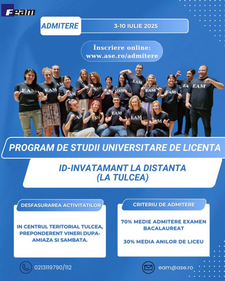 Facultatea de Economie Agroalimentara si a Mediului – Academia de ...